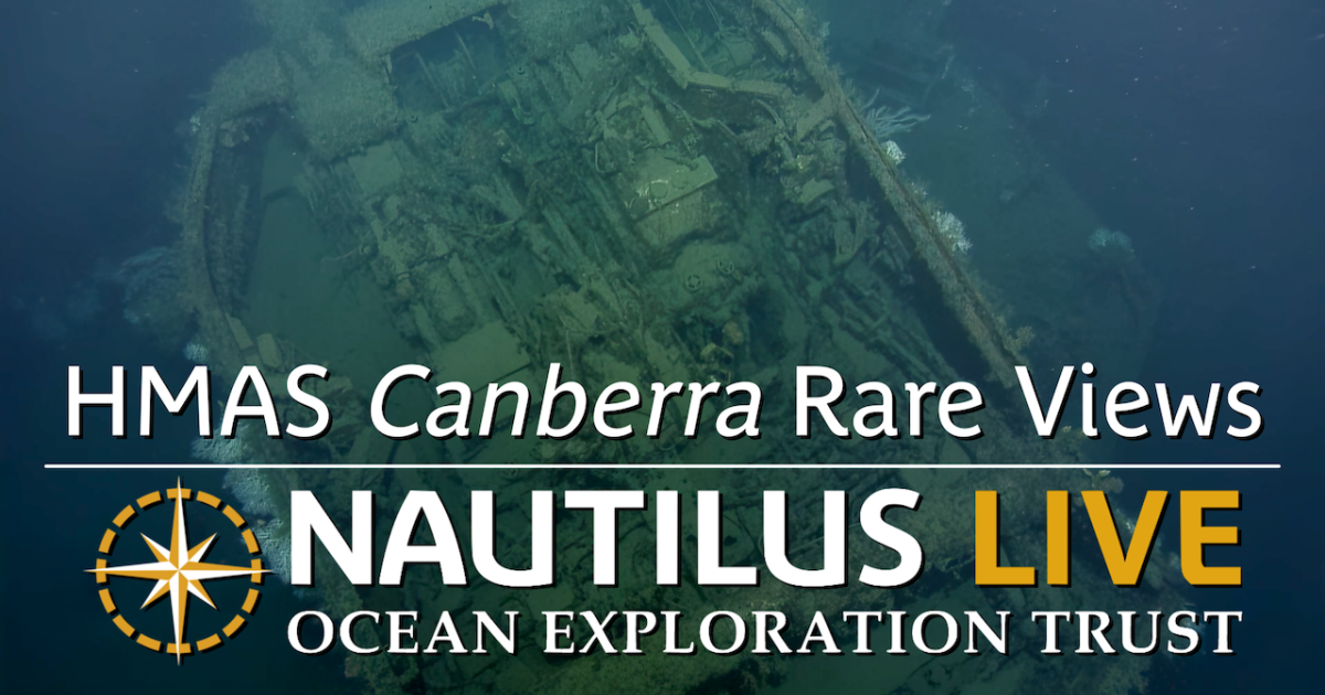 Rare Views of Lost WWII Shipwreck HMAS Canberra | Nautilus Live